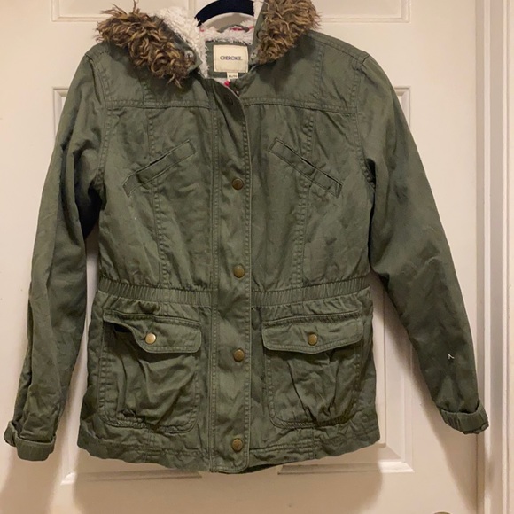 Cherokee | Jackets & Coats | Army Green Jacket | Poshmark